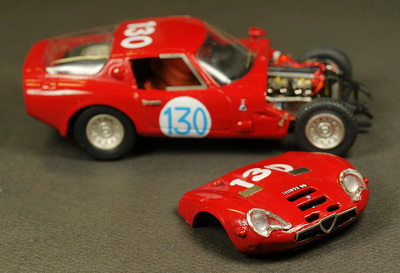 1/43 Alfa Romeo TZ2 ( MG Model Plus Kit ) - BlueGTV
